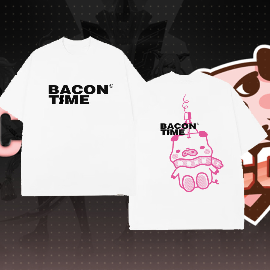 พร้อมส่ง เสื้อ Bacon Time Championship TEE AIC 2024 เสื้อยืดผ้า ไม่จำกัดเพศ ราคาถูก ฝ้าย 100% ...