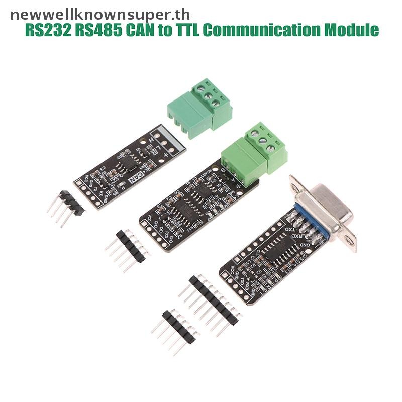 ใหม่ RS232 RS485 สามารถ TTL Serial Port Converter อะแดปเตอร์โมดูลสื่อสารสําหรับ Microcontroller ...