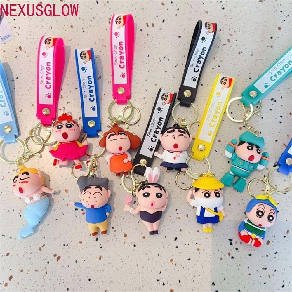 Nexusglow Crayon Shin-chan Key Ring, Cross-dress กระต่ายสาว Crayon Shin ...