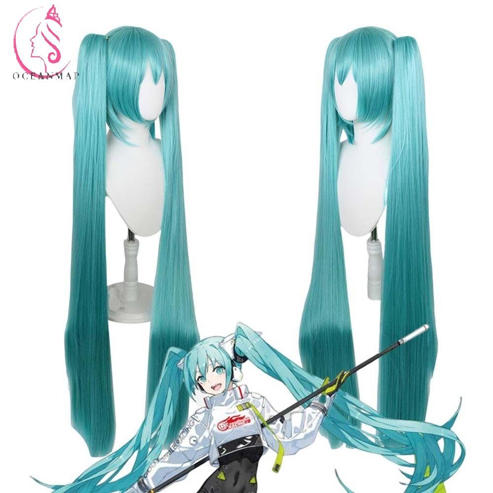 Oceanmap คอสเพลย์วิกผมหญิงผู้หญิงผมหางม้า Cos Prop Hatsune Miku คอสเพล ...
