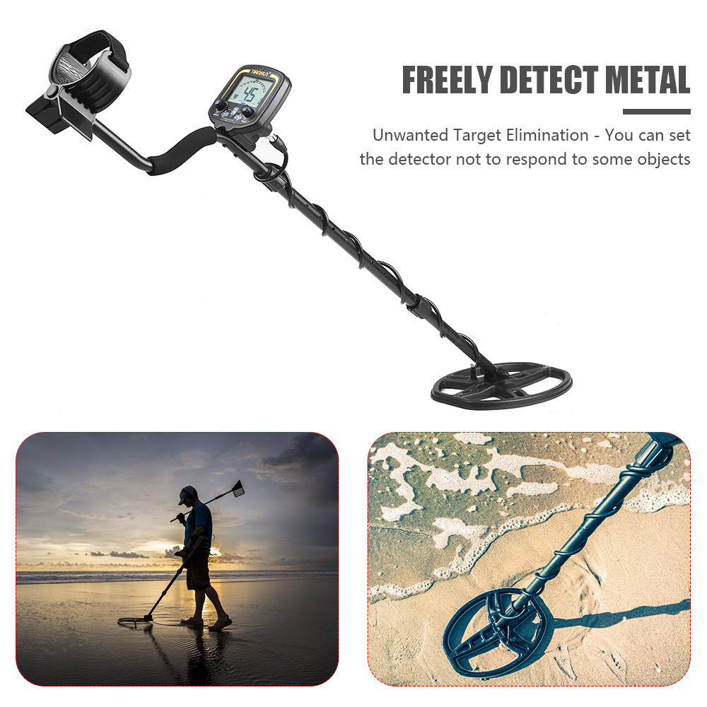 LOCAL Professional Underground Metal Detector with LCD Display ...