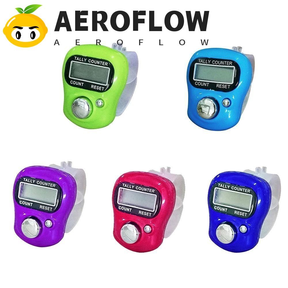Aeroflow Finger Ring Tally Counter, Digital Mini ถักแถวเคาน์เตอร์ ...