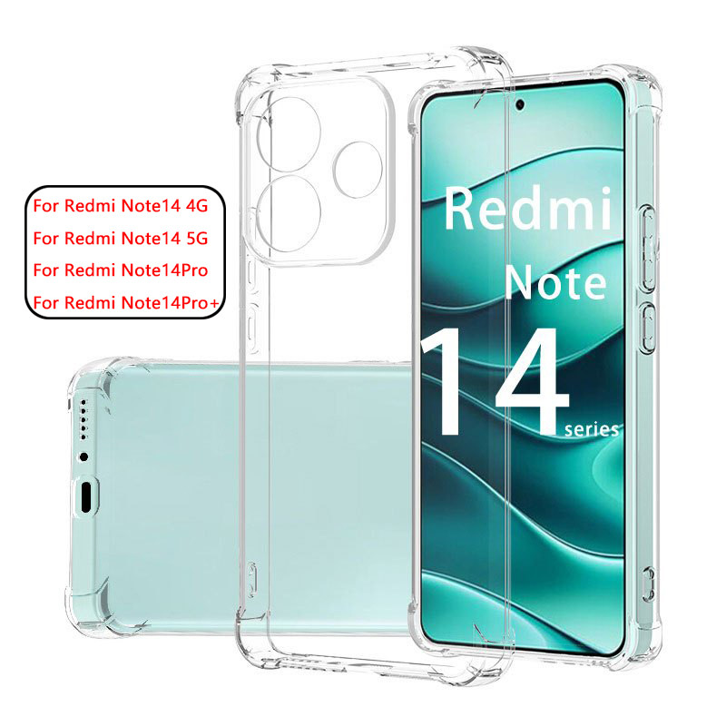 Case For Redmi Note 14 Pro + 5G / Note14 / Note14Pro / Note14Pro+ 4G/5G Redmi14C A3 13C เคสใส ...