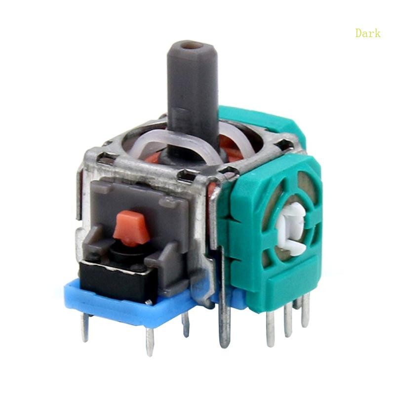 โมดูลเซ็นเซอร์จอยสติ๊กแบบอะนาล็อกสีเข้ม Potentiometer Thumb Stick ...