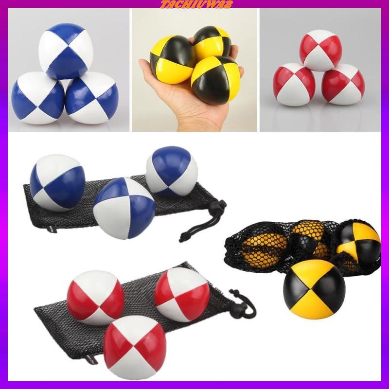 [Tachiuwa2] 3x Professional Juggling Ball Toss Ball Interactive Juggle ...