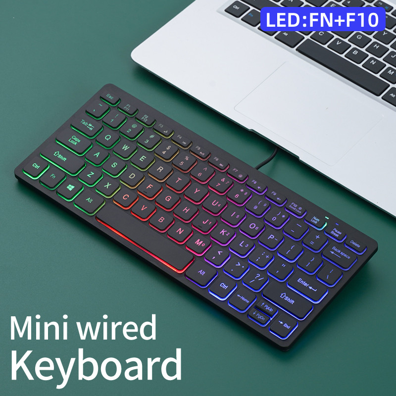 Apayado K1000 Mini Portable Wired Keyboard - อุปกรณ์เสริมคีย์บอร์ด ...