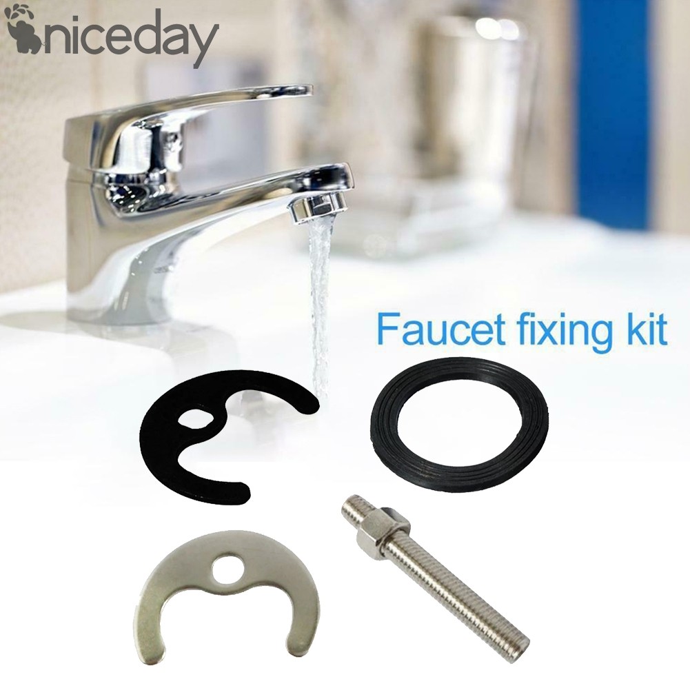 [ในสต็อก] Tap Fixing Set Pin Monobloc Basin Mount Kit Bracket Bolt Sink ...