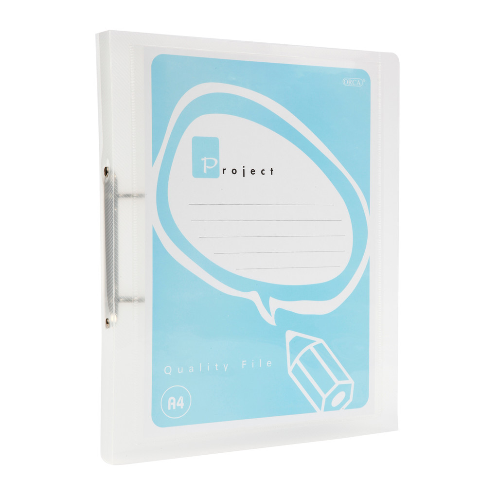 ORCA แฟ้ม 2 ห่วง A4 สัน 1 นิ้ว ขาว A-991 | Shopee Thailand