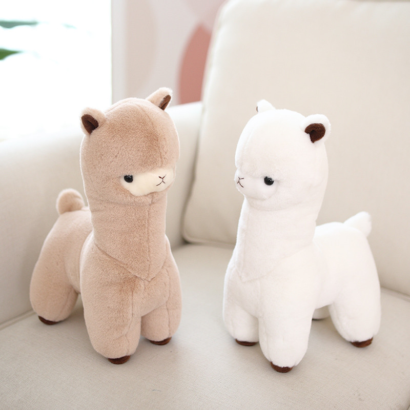 การ์ตูน Alpaca ตุ๊กตาของเล่นตุ๊กตานุ่มยาวน่ารัก Alpaca Hug โยนหมอน ...