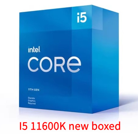 Intel Core I5 11400F 11400 11500 11600K 11600KF 11600 Boxed CPU ...