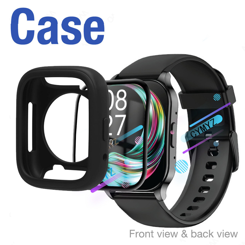 Techlife Smart Watch L1 case Full Cover Protective Film Techlife Watch ...
