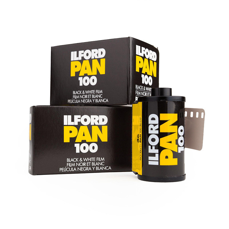 Ilford Pan100 Film Black and White Box 135 Black and White Film ...