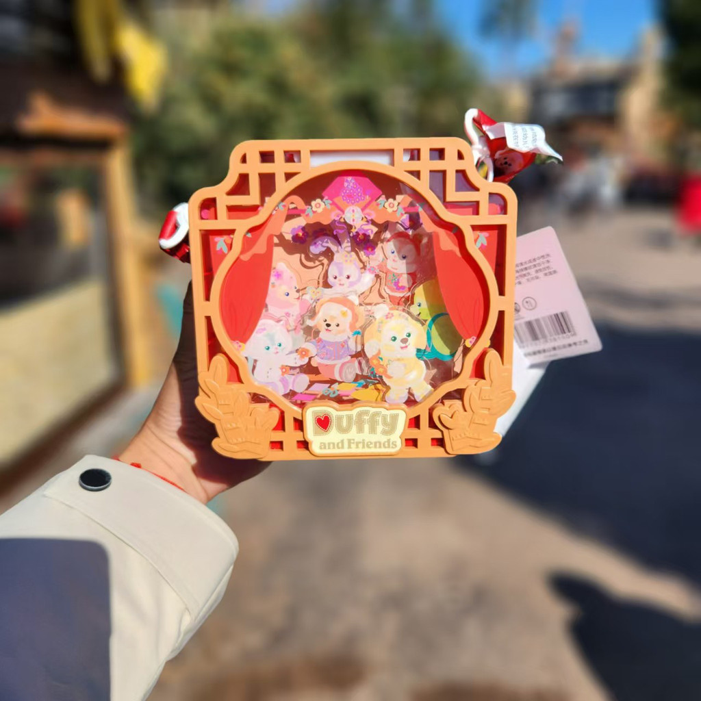 Shanghai Disney Daigou 2025 ตรุษจีน Duffy Lingna Bell Keqian การ์ตูน ...