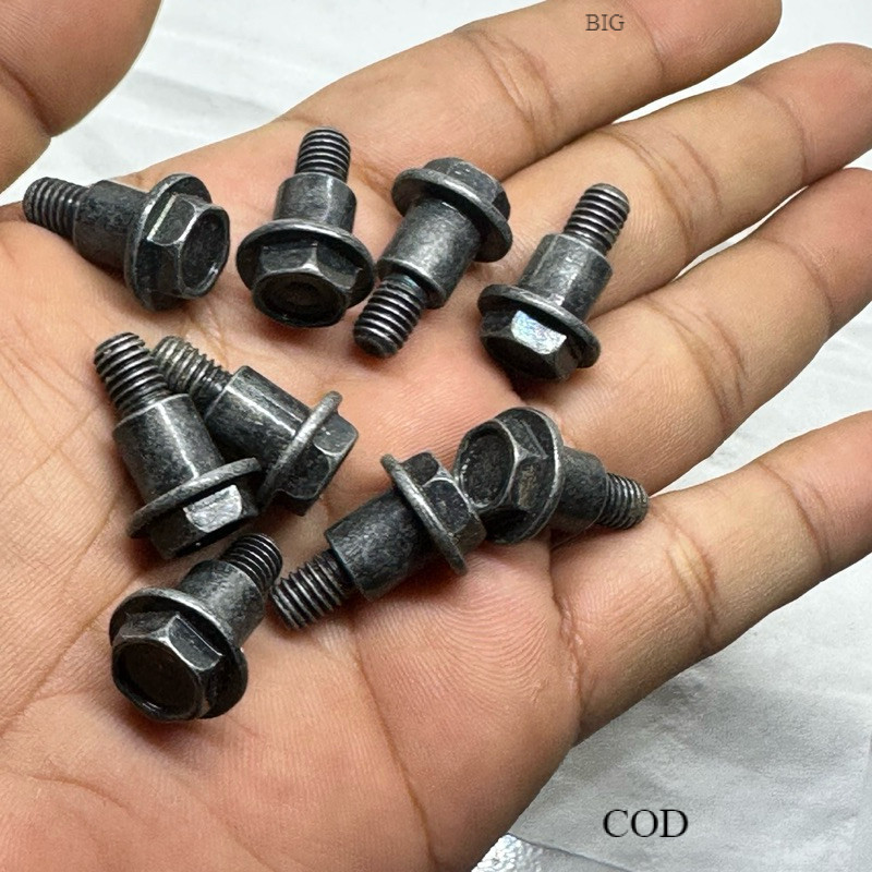 ขายส่ง 10 ชิ้น ORIGINAL BLACK BAUD m6 ORIGINAL BLACK FEVERSE BOLTS ...