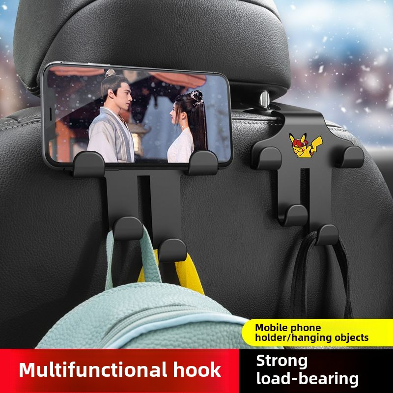 Creative Car Seat Back Hook ภายในรถ Hook ที่นั่งด้านหลัง Car Storage ...