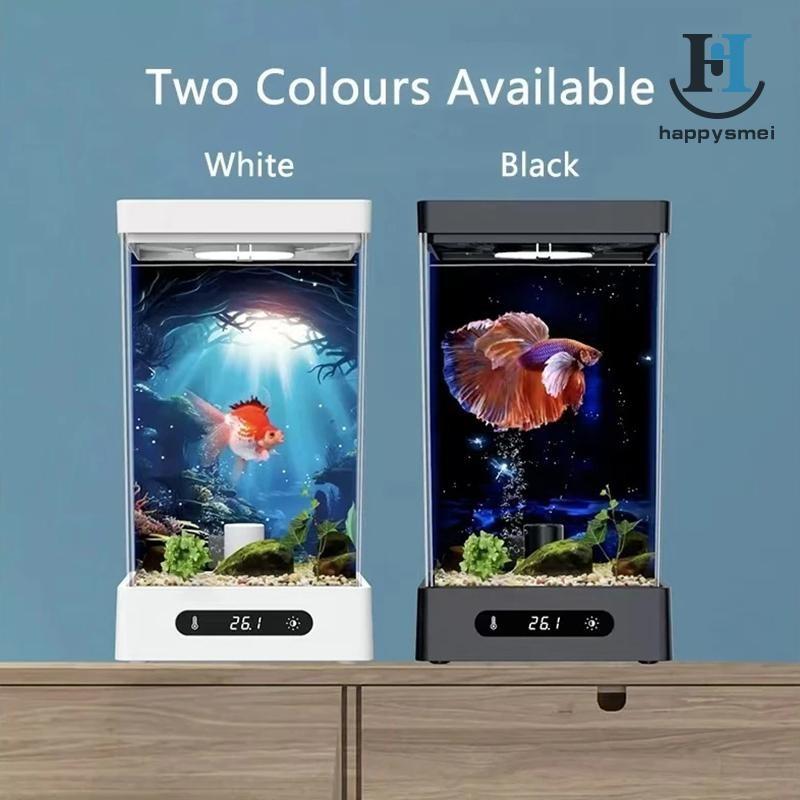 [GA] Smart Betta Dedicated Fish Tank Desktop Mini Small Ecologic Self ...