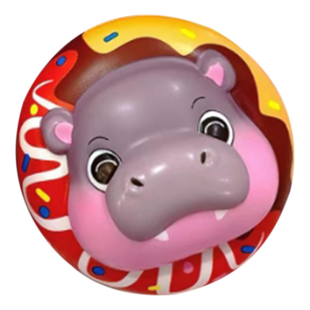 Moo Deng Squeeze Sensory Hippo Soft Squish Stretch toy Sensory Stress ...