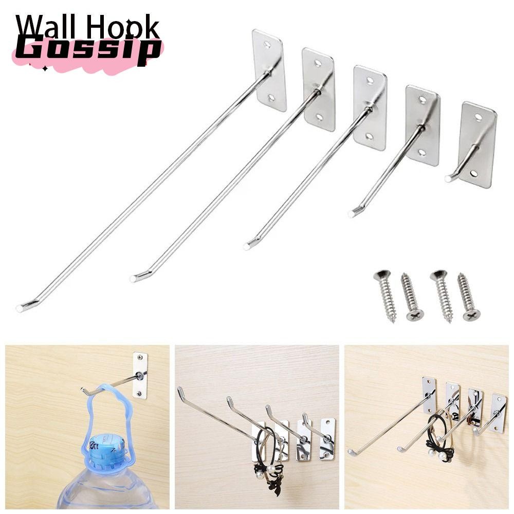 Gossip 1 ชิ้น Wall Hook, ฮาร์ดแวร์เครื่องมือจอแสดงผล Lewelry ตะขอสาย ...