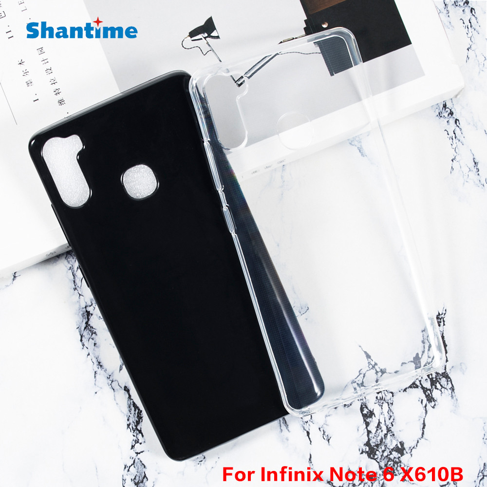 เคส Infinix Note 6 X610B, ฝาหลังแบบนุ่มซิลิโคนกันกระแทกกันชน Anti ...