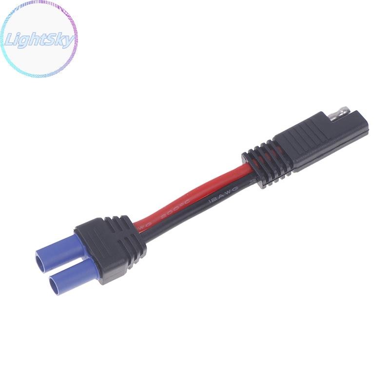 LightSky SAE To EC5 ชายปลั๊ก SAE Power ยานยนต์สายไฟ SAE To EC5 หญิงสายไฟปลั๊ก DIY 12 AWG SAE สาย ...