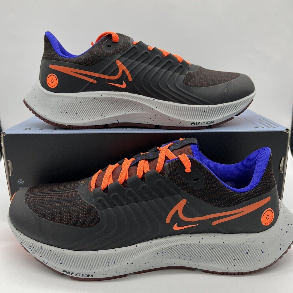 Nike Air Zoom Pegasus 38 Shield Black Total Orange DC4073-003 ไซส์ ...