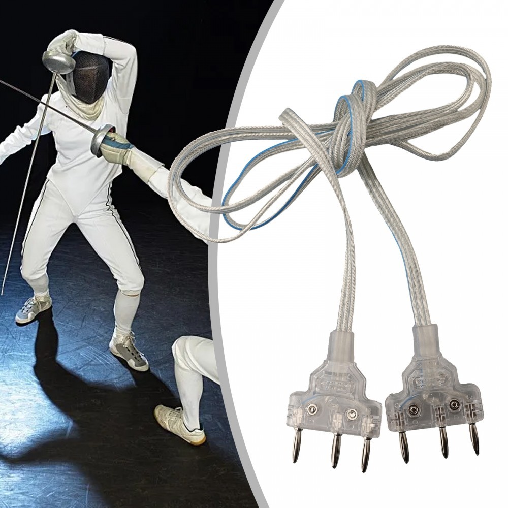 ทนทาน Epee Body Cord สร้างขึ้นจากวัสดุโลหะพลาสติกวัด 1 ยาว 6 ม. ...