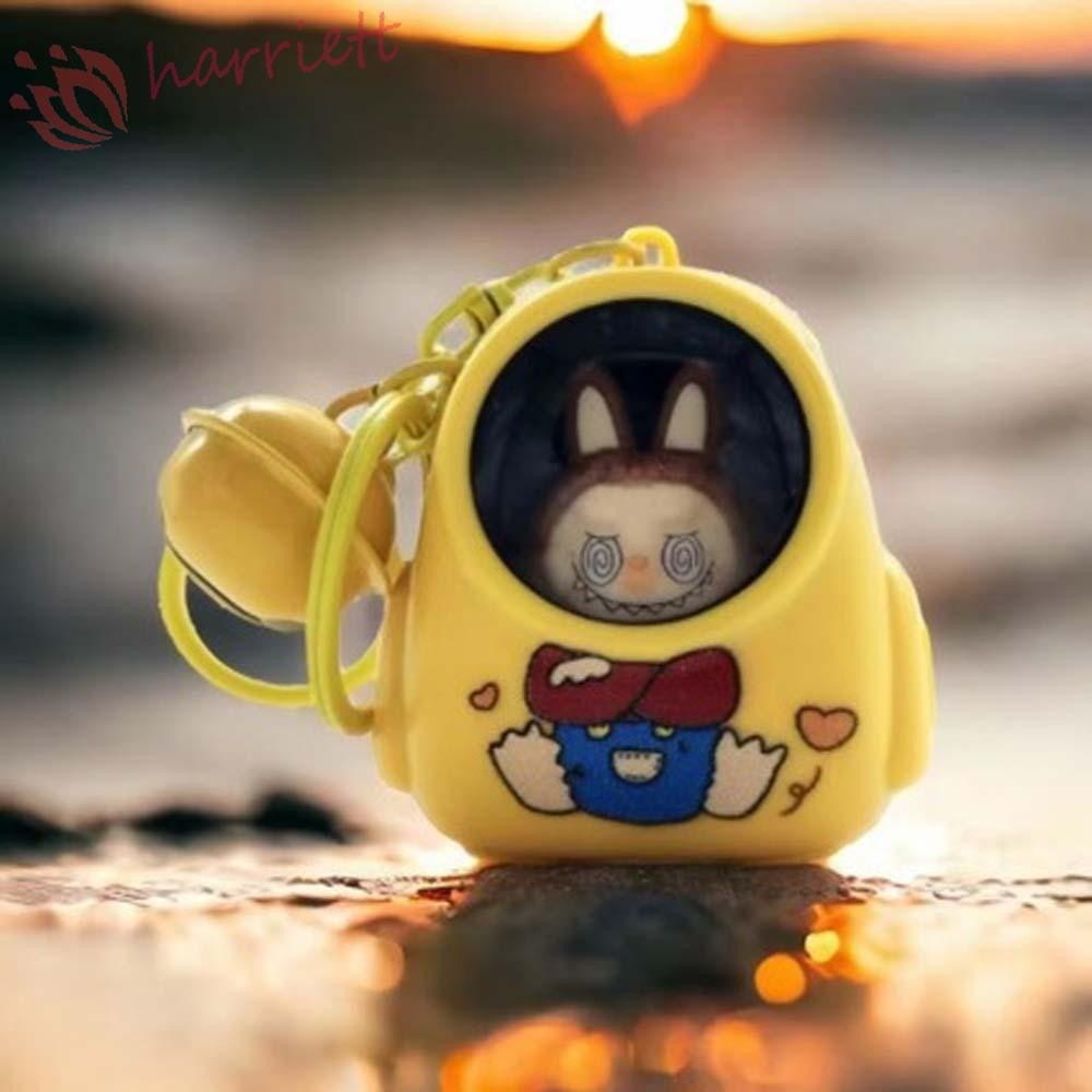 Harriett Labubu Night Light, แบตเตอรี่ปุ่มการ์ตูน Luminous Capybara จี้ ...