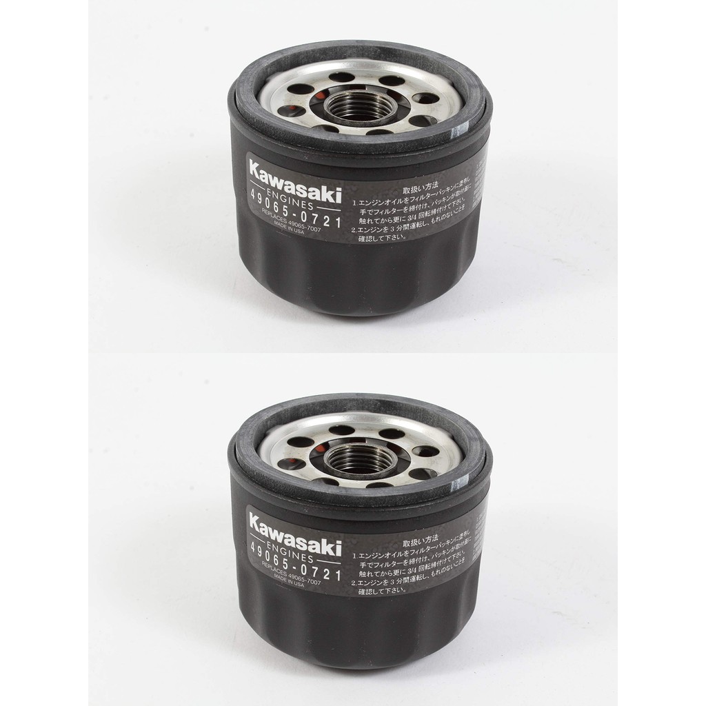 กรองน้ำมันเครื่อง Kawasaki 49065-7007 (2แพ็ค) 2แพ็ค 49065-7007 | Shopee ...