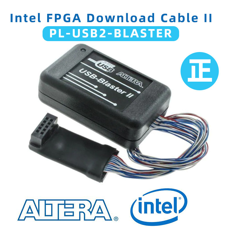 โปรแกรมเมอร์ดาวน์โหลด Altera PL-USB2-BLASTER Intel FPGA II High-Speed Original Second-Generation ...