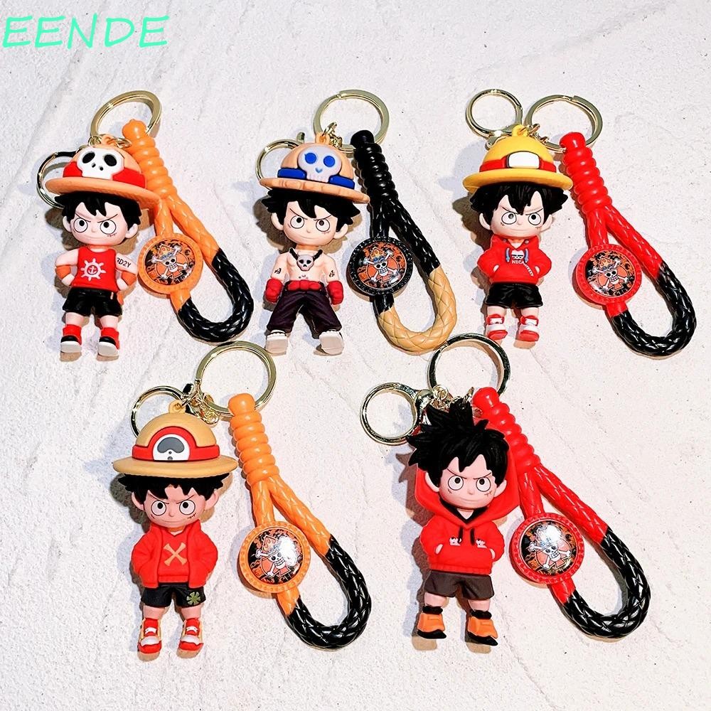 EENDE Chopper Ace แหวน,หมวก Skull Luffy ตุ๊กตาพวงกุญแจ,จี้รถ Sauron ...