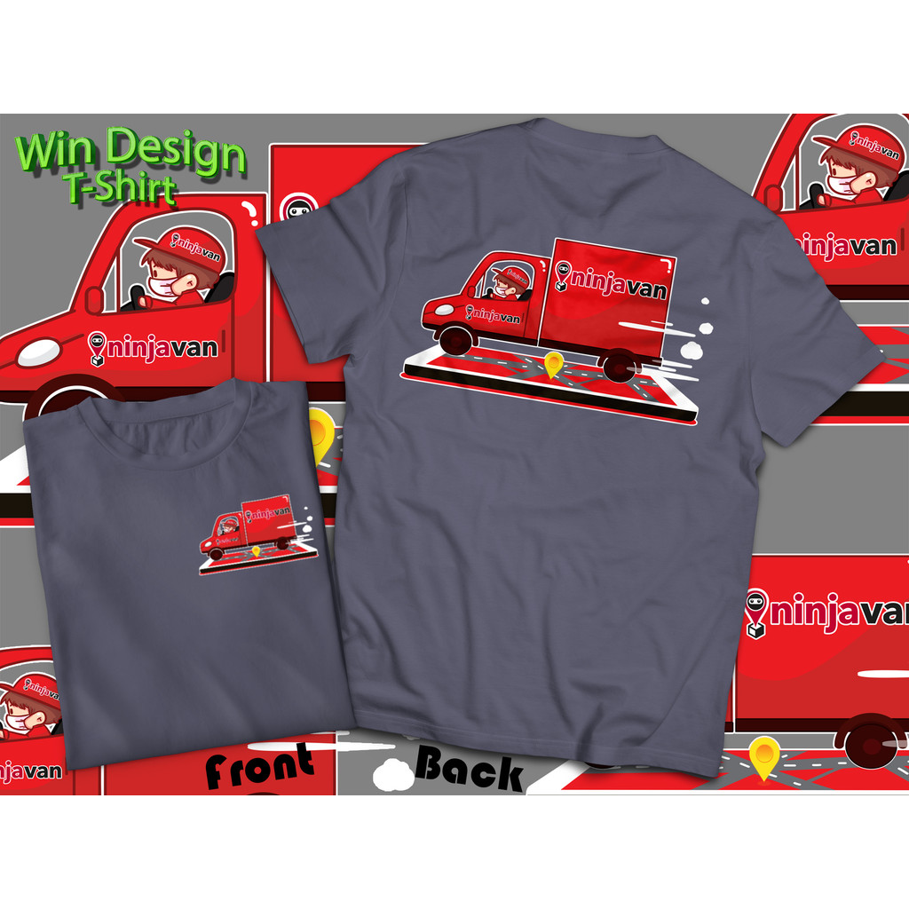 Ninjavan Tshirt เสื้อไมโครไฟเบอร์ Limited Edition | Shopee Thailand