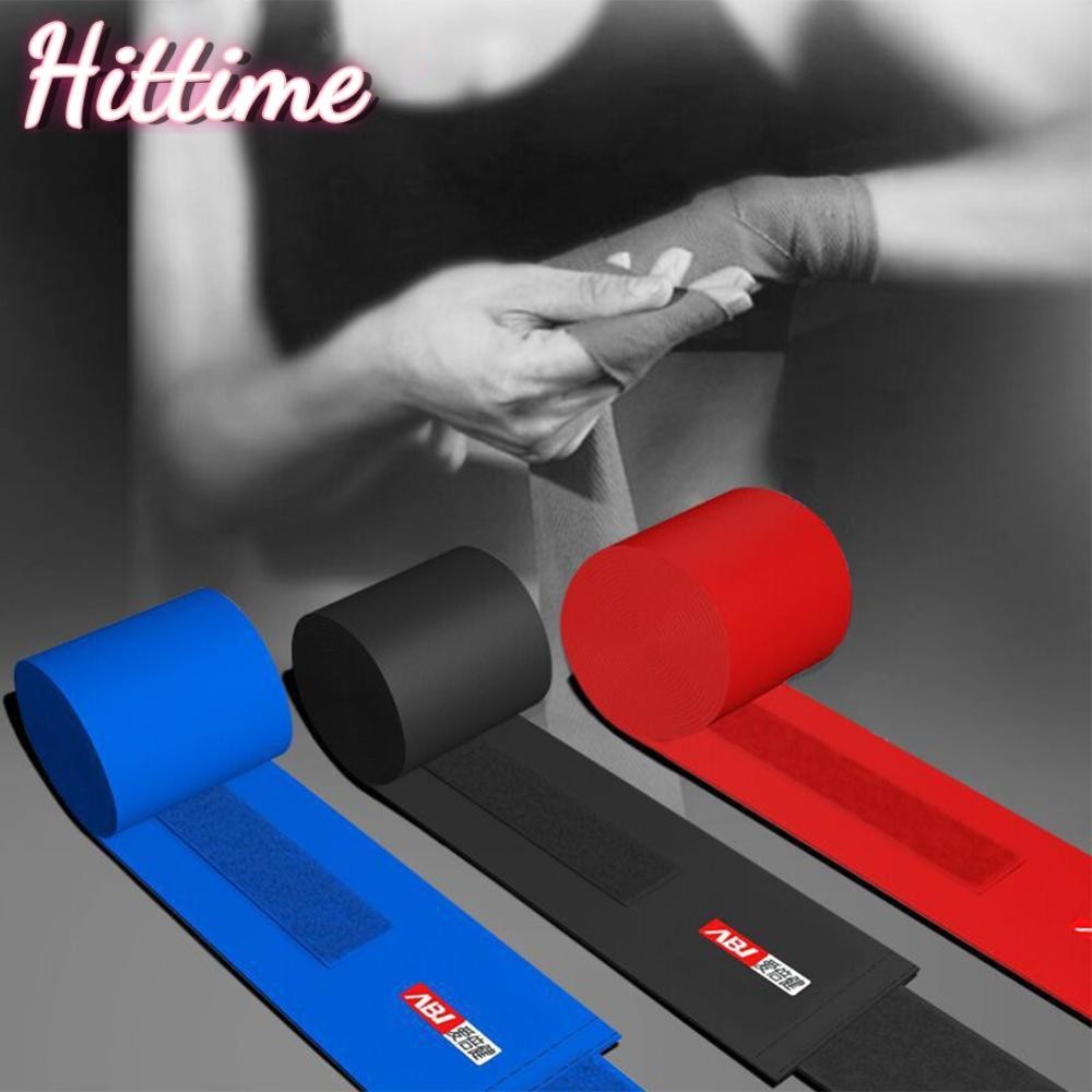 Hittime 1 คู่ 3M/4.5M ผ้าพันแผลชกมวยผ้าฝ้ายแท้กีฬาฟรี Combat Anti-Slip การดูดซึมเหงื่อยาวสาย ...