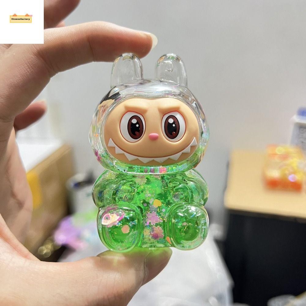 Fitnessfactory ตุ๊กตา Labubu สี Candy, Night Glow มินิการ์ตูนอะคริลิค ...