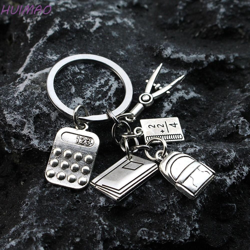 Huimao พวงกุญแจสูตรคณิตศาสตร์, เครื่องคิดเลขเครื่องประดับ DIY พวงกุญแจ ...