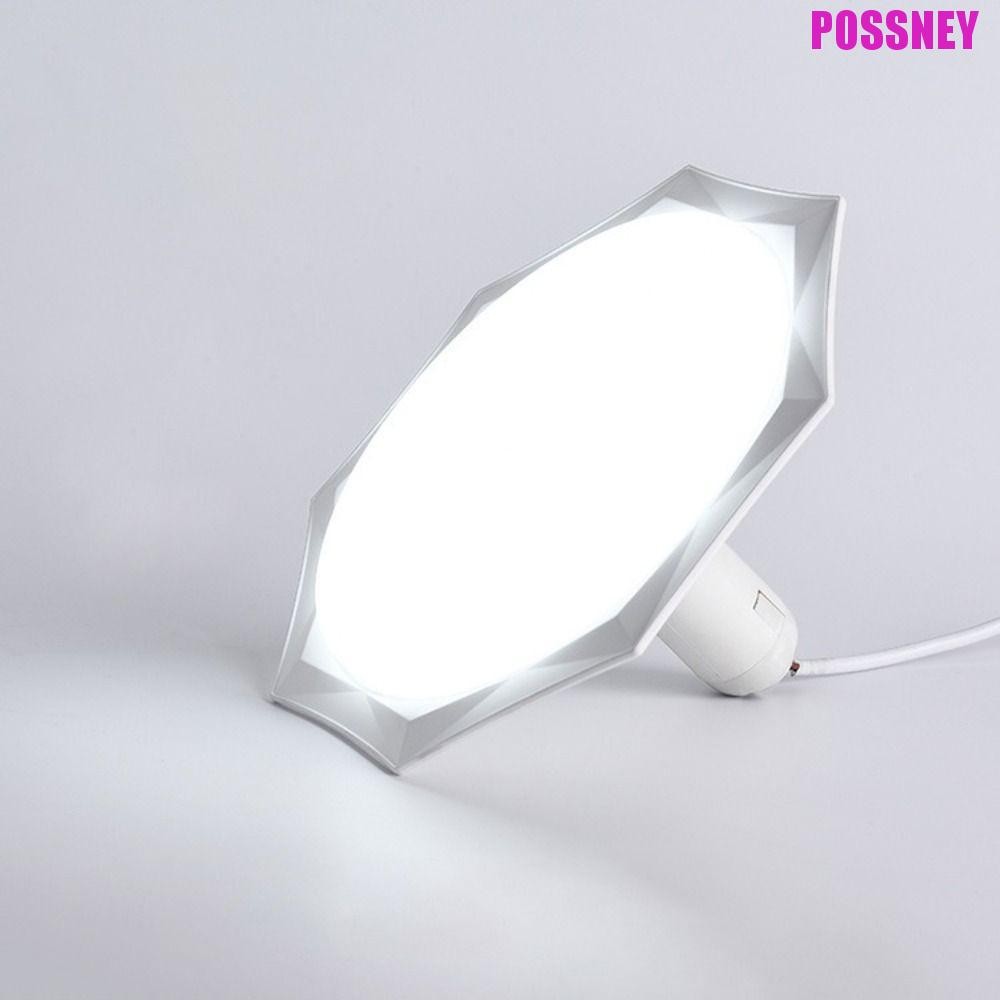 Possney โคมไฟเพดาน, 40W 60W 80W 100W E27 หลอดไฟ LED, สปอตไลท์รอบ Super Bright High Power หลอดไฟ ...