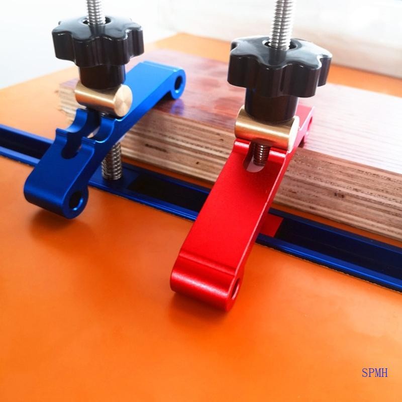 Super Quick Acting Hold Down Clamp อลูมิเนียม T-Slot T-Track Clamp ชุด ...