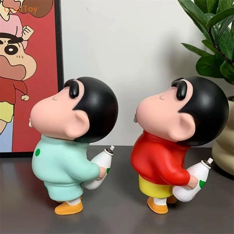 Cooltoy Salute ดื่มนม Crayon Shin-chan รูปน่ารักการ์ตูนเดสก์ท็อป ...
