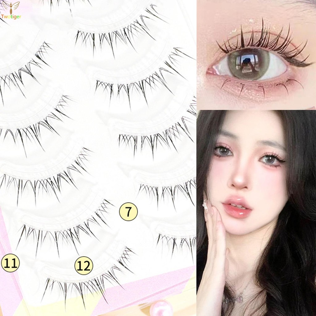 Volume Lash Extensions Fake Lashes สวมใส่สบายขนตาปลอมชิ้นเดียว | Shopee ...