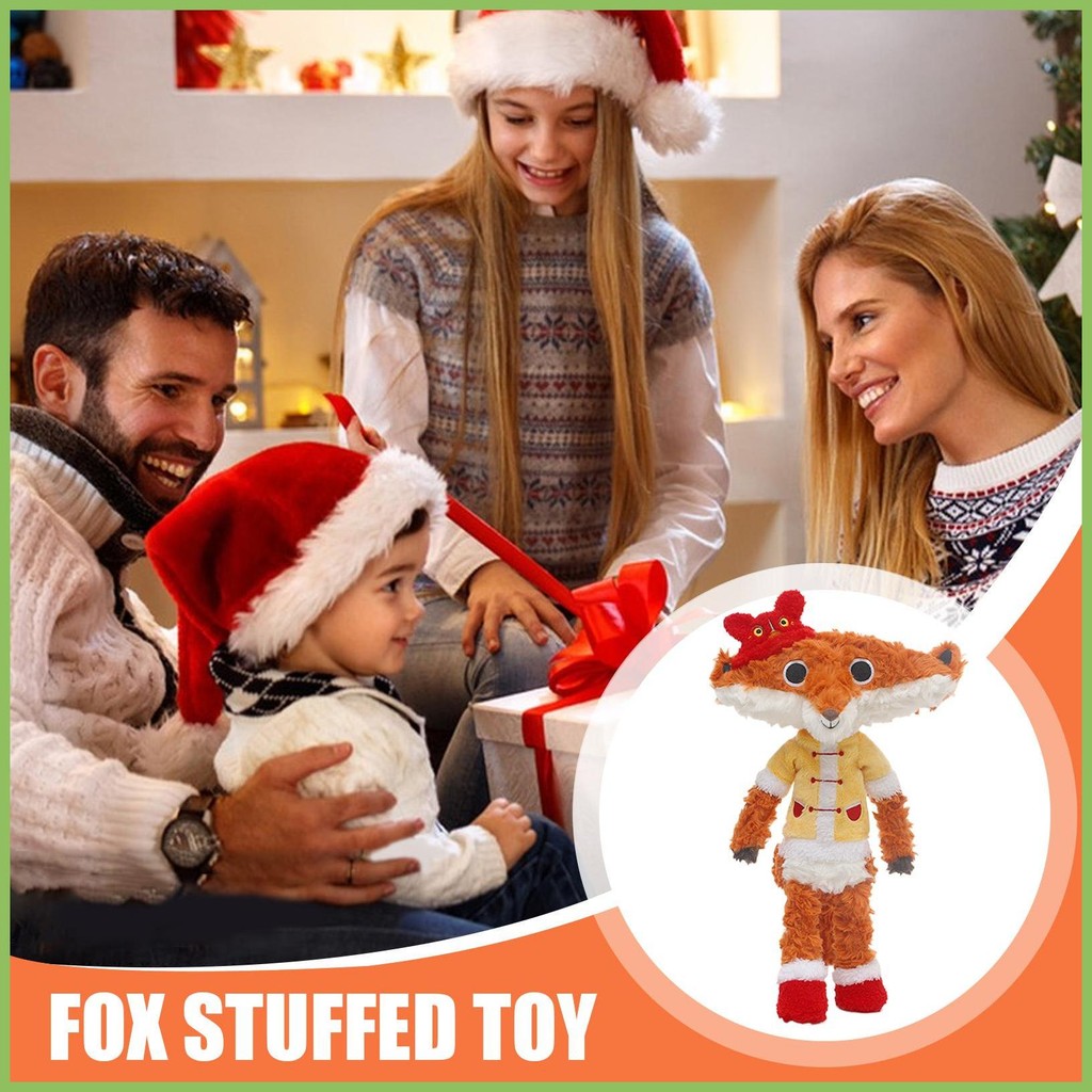 Fox Plush ของเล่นปีใหม่ Themed Collection Fox Plush ของเล่น 15.7 นิ้ว ...