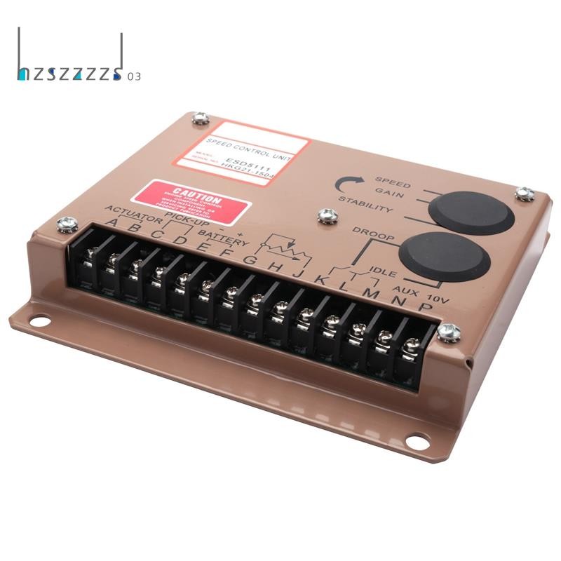 มอเตอร์ควบคุมความเร็ว ESD5111 Genset Adjustment Controller แหล่งจ่ายไฟ Ac Generator Part 12V 24V ...