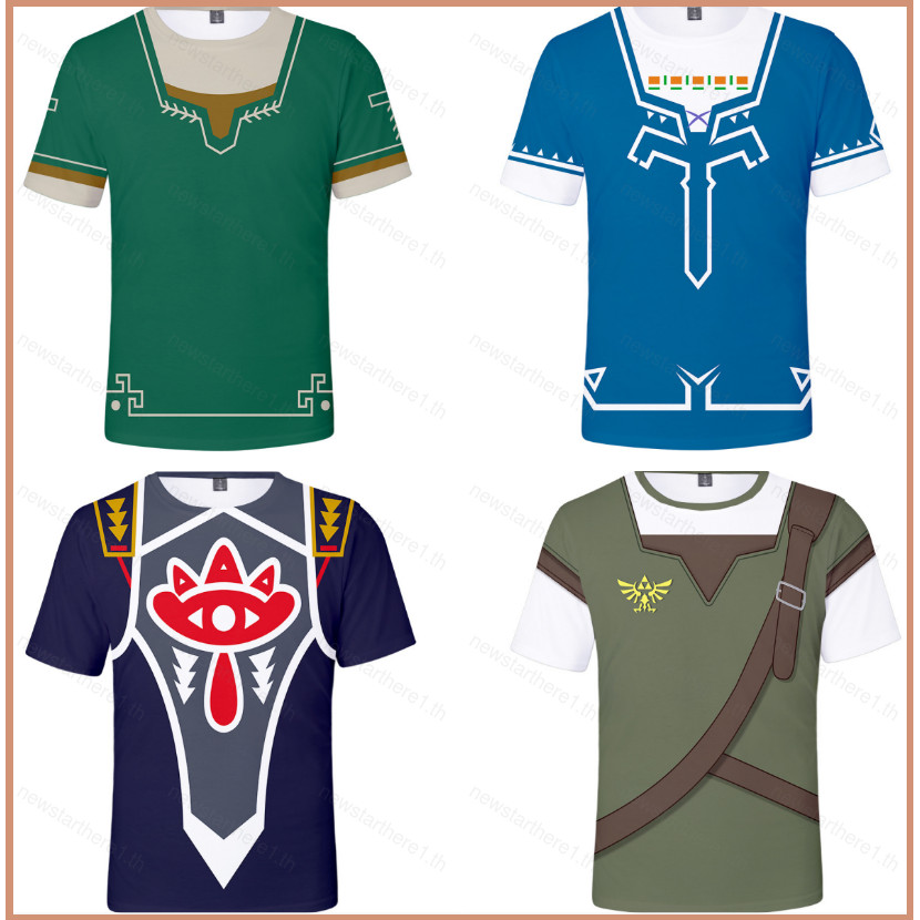 Jason Game The Legend of Zelda Tshirt อะนิเมะ Unisex Tee คอสเพลย์ Link ...