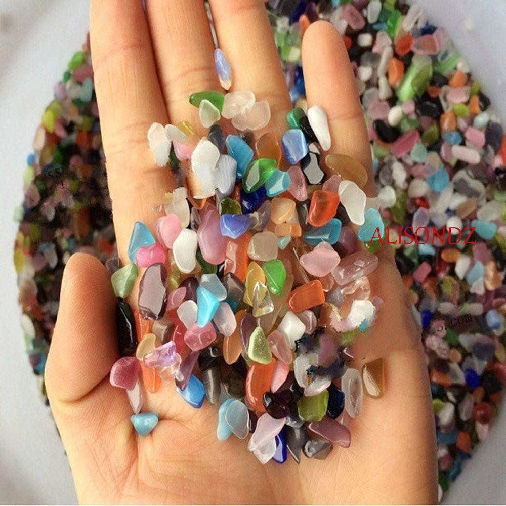 Alisondz ตกแต่งตู้ปลาคริสตัลหินประดิษฐ์ตกแต่ง Tumbled หิน Healing Micro Landscape | Shopee Thailand