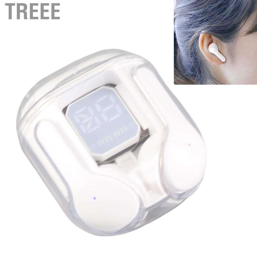 Treee หูฟัง Treee-th ง่ายต่อการควบคุมการเชื่อมต่อที่เสถียรเพลงชัดเจนสำหรับรูปแบบเสียง | Shopee ...