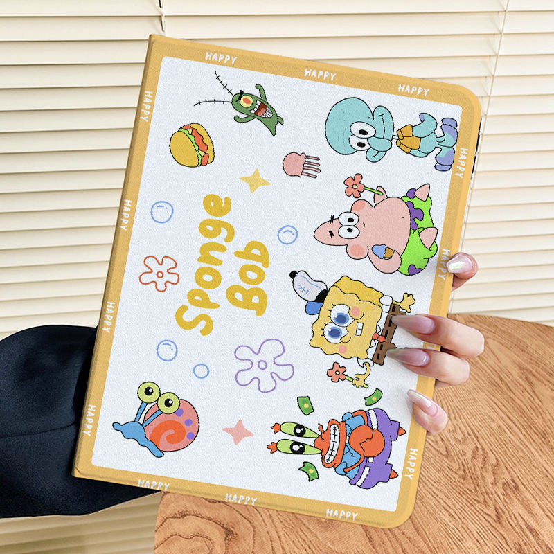 เคสป้องกัน iPad รุ่นที่ 10 Air4 Air5 10.9 หอยทาก SpongeBob SquarePants ...