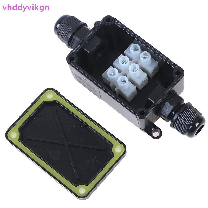 Vhdd 2Way IP66 กลางแจ้งกันน้ําสายเชื่อมต่อกล่องพร้อม Terminal 450V TH ...