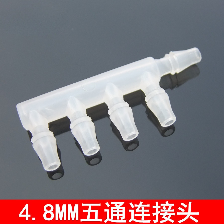 Side Five-Way Plastic Connector Calibre 4.8mm Side Five-Way Connector ...
