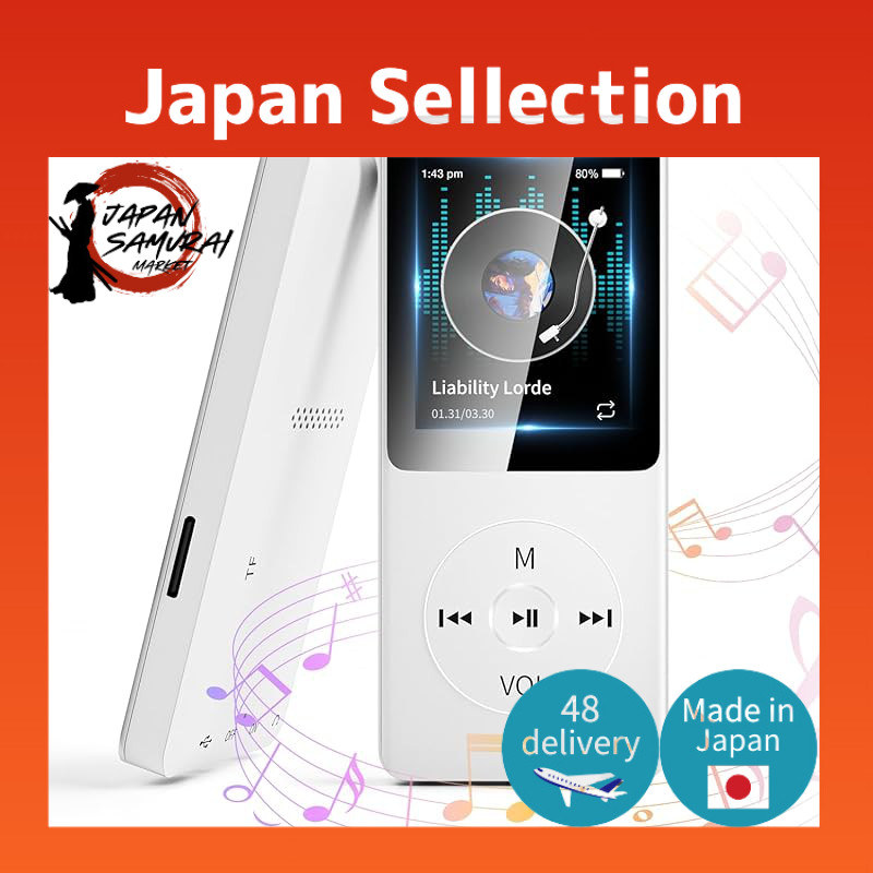 Ultra-Lightweight Multi-Function MP3 Player with Bluetooth 5.1, 32GB ...