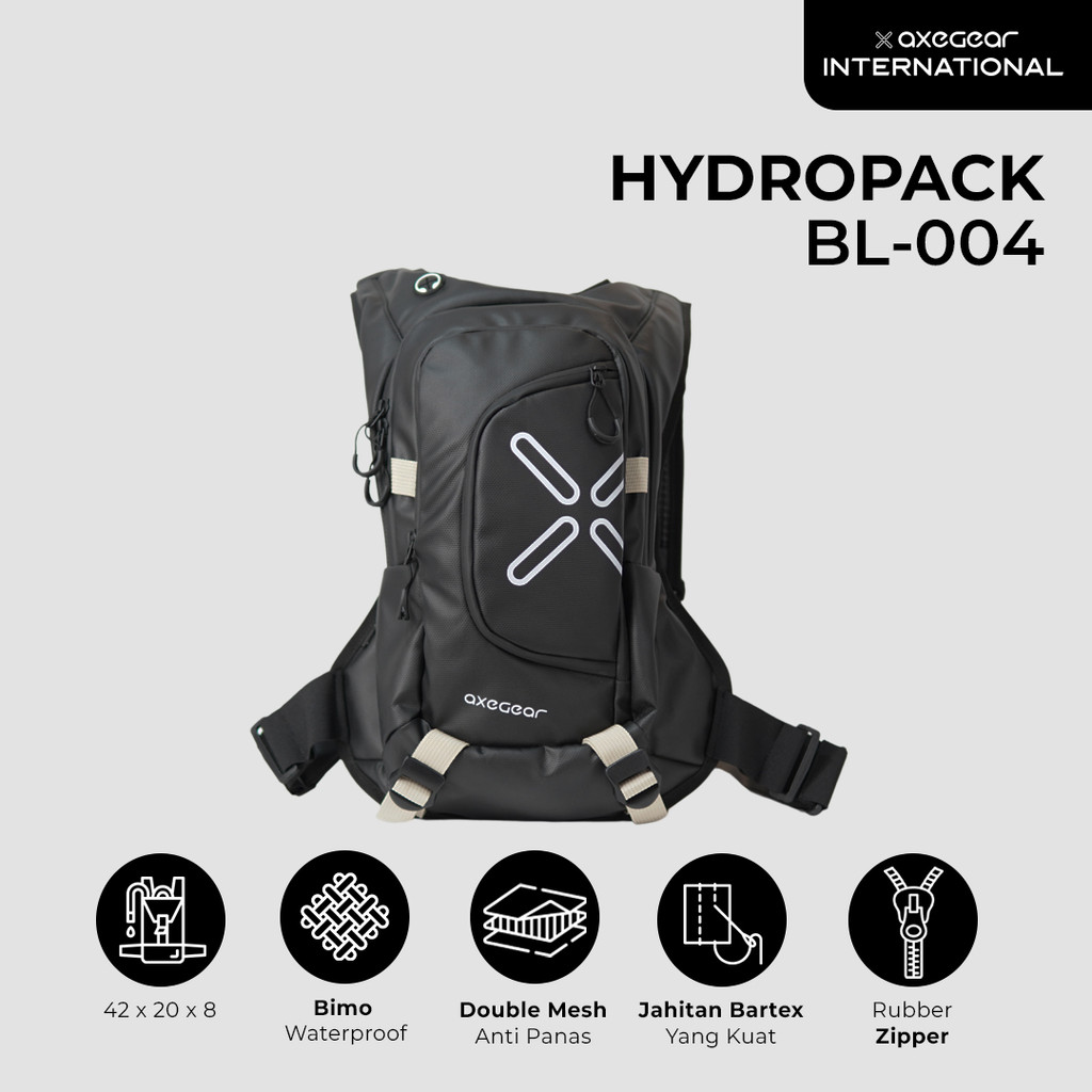 Axegear Trabas Hydropack Trail Bag BL-004 | Shopee Thailand