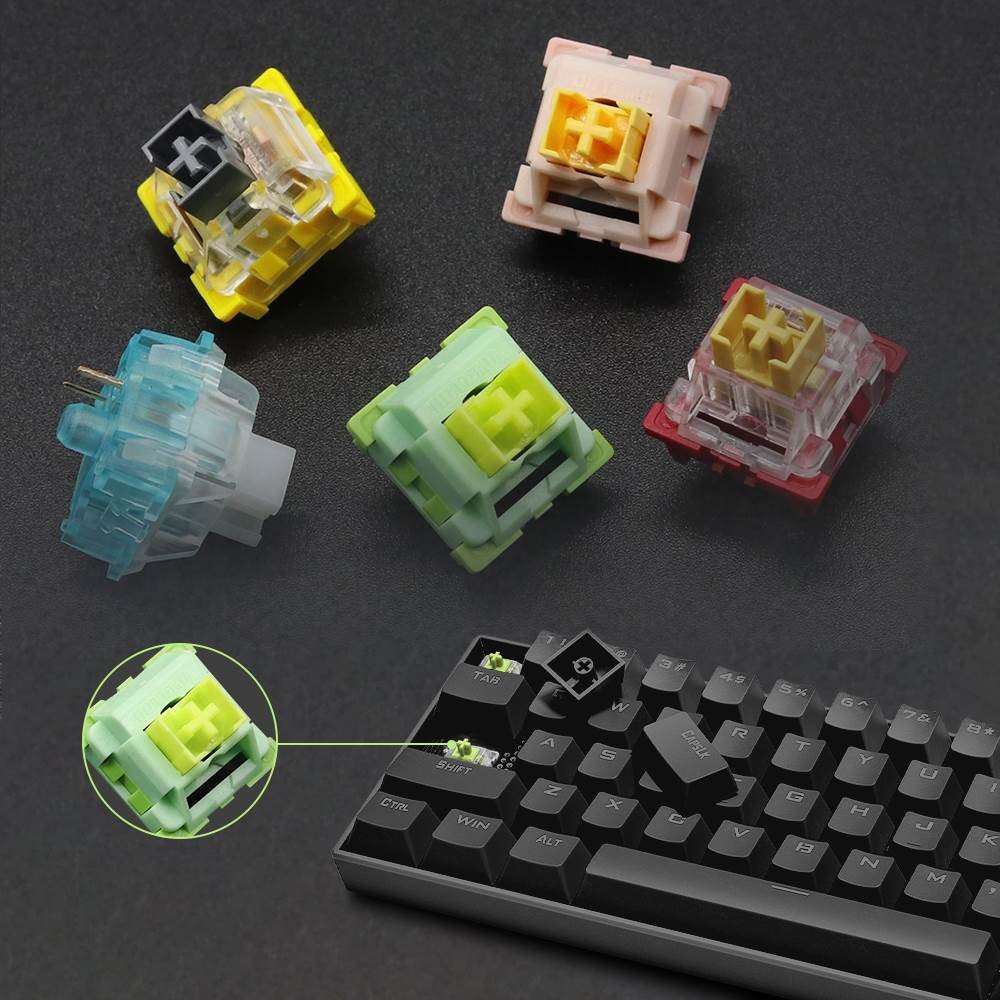 Outemu Mechanical Keyboard Switches 3Pin Lube RGB Gaming MX | Shopee ...