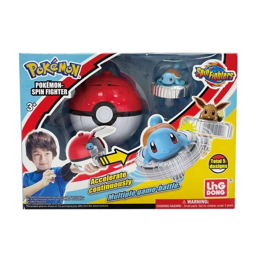 Ling Dong Pokemon Spin Fighter – Squirtle เซนิกาเมะ สปินไฟท์เตอร์ โปเก ...